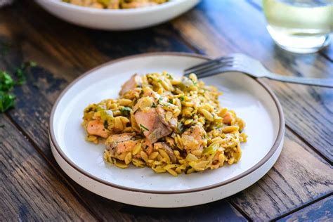 Cajun Salmon Orzo Recipe Dude That Cookz