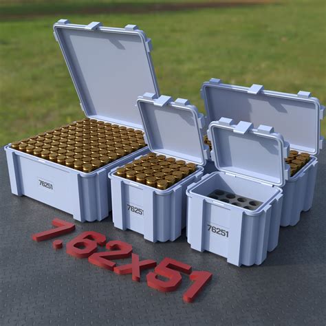 📦 Abox Ammo Box 762x51mm Nato Ammunition Storage 202550100 Rounds