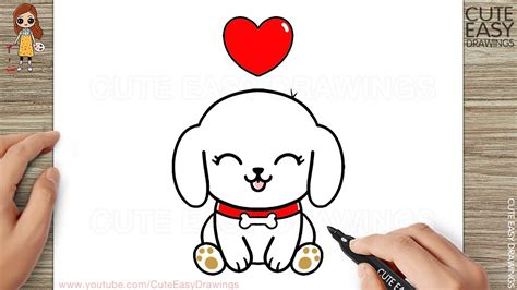 Easy Puppy Drawing