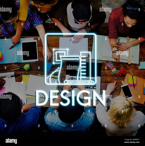 Design Creative Ideas Model Sketch Draft Concept Stock Photo Alamy