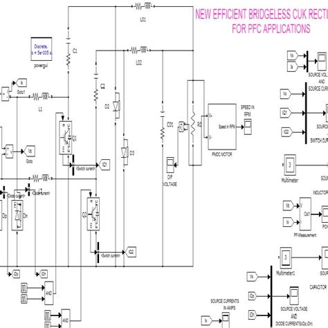 Pdf New Efficient Bridgeless Cuk Converter Fed Pmdc Drive For Pfc