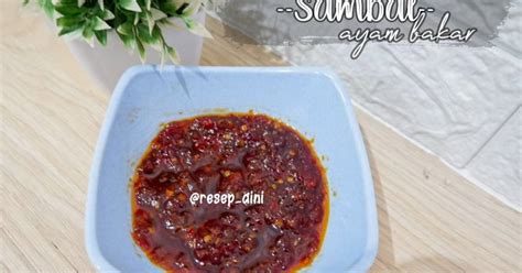 278 Resep Sambal Untuk Ayam Bakar Enak Dan Sederhana Ala Rumahan Cookpad