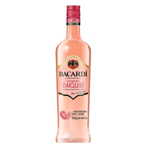 Bacardi Daiquiri Strawberry 1000 Ml Duty Free Bestvalue