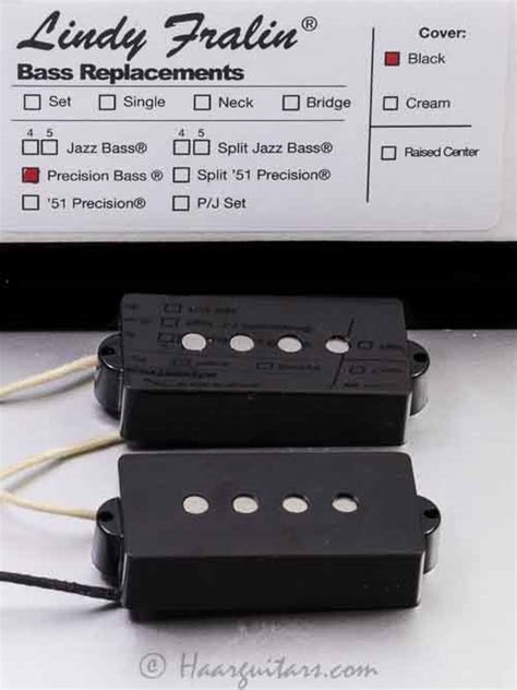 Haarguitars And Parts Bass Precision Bass Set Black Haarguitars