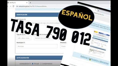 Guía completa Cómo rellenar el modelo 790 código 012 Paso a paso