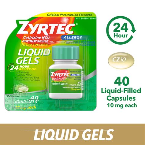 Equate Allergy Relief D Nasal Decongestant Cetirizine Hydrochloride
