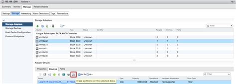 Erasing Existing Disk Partitions Now Available In The VSphere Web