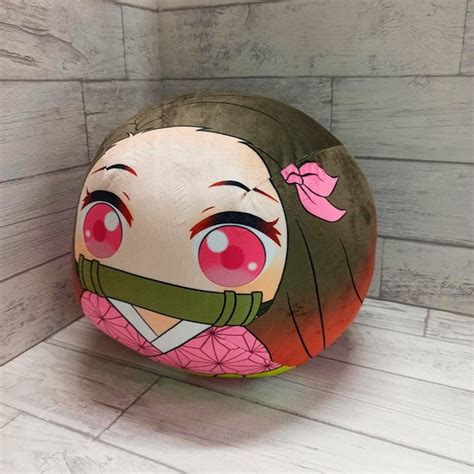 Мягкий Чиби шар Клинок рассекающий демона Незуко Комадо 25 см H0084 25x25 купить по низкой