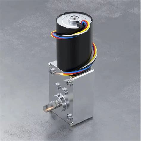 12v 230rpm Dc Brushless Reduction Worm Gear Motor 5840 3650 Robotshop