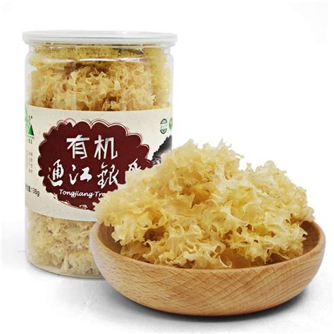 有机通江陈河白木耳 四川特产段木通江银耳 南北干货 有机通江银耳138g图片 价格 品牌 评论 京东