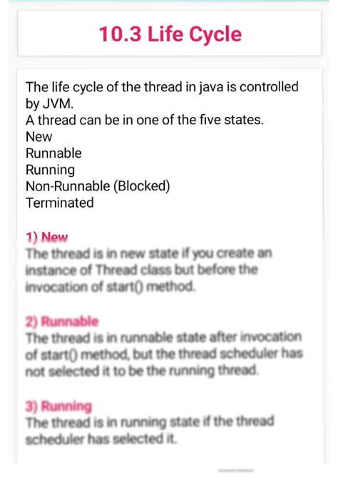 SOLUTION Java Topic Life Cycle Of Thread Studypool