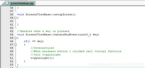 Touchgfx使用mvp架构来实现gui和硬件的双向交互 Csdn博客