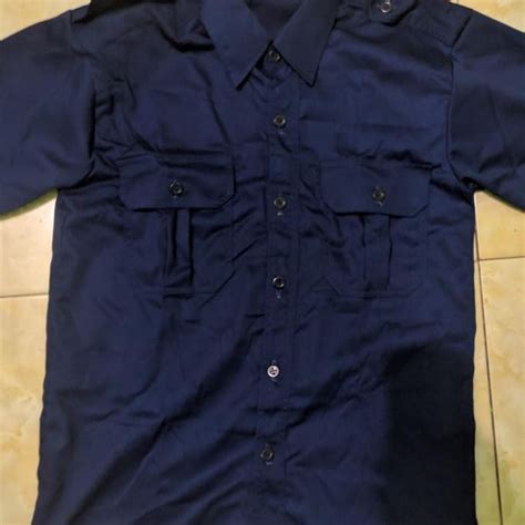 Jual Jual Kemeja Net Tv Polos Baju Seragam Lapangan Pdl Pdh