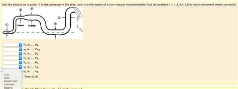 Solved Use The Picture As A Guide P Is The Pressure In The