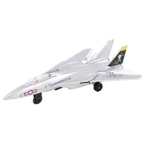 F 14 Tomcat Jolly Rogers Die Cast Model W Runway Rw115 Military