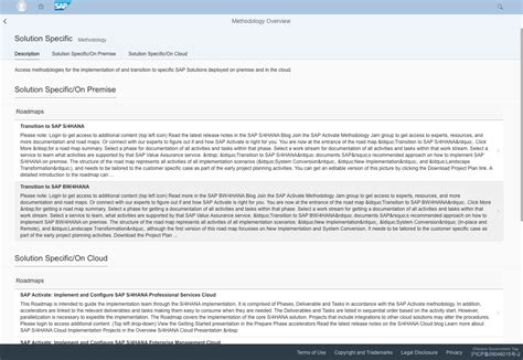 Access Sap Activate Methodology Roadmaps In Sap Ro Sap Community