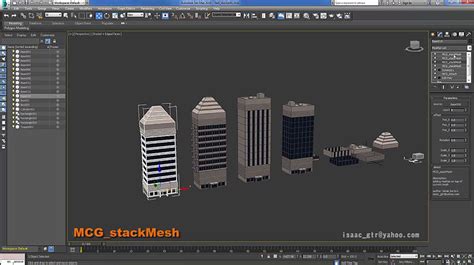 Scripts Para 3ds Max MCG StackMesh Ejezeta