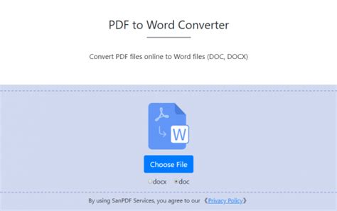 SanPDF Strumento Di Conversione Gratuito SanPDF