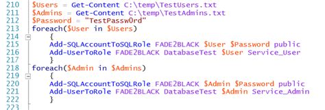 Add User To Sql Server Database Role With Powershell And Quickly