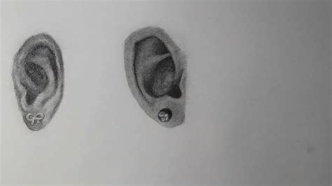 How To Draw Realistic EAR Sketch For Beginners And Intermediate Artists YouTube