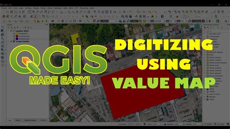 Qgis 316 Digitizing Using Value Map Youtube
