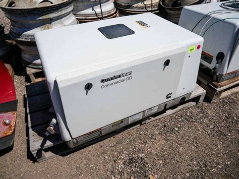 Cummins Onan 7hgjae 6758k Commercial Qg Gas Generator Sn D160939138