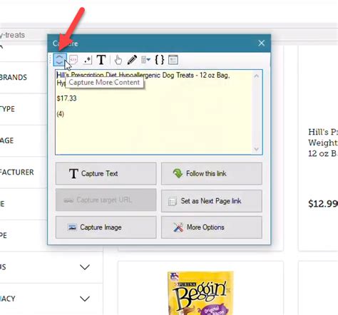 scraping prices and images from product listings