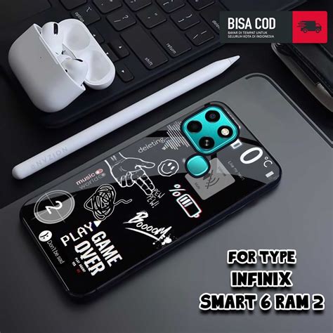 Jual Case Infinix Smart Casing Infinix Smart MOTIF NASTICK Hardcase Premium Glossy