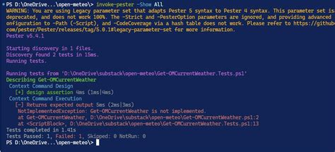 Creating A Powershell Weather Command Part Buttondown