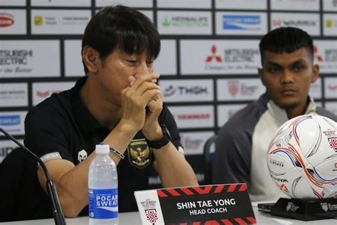 Timnas Indonesia Vs Brunei Shin Tae Yong Minta Suporter Merah Putih