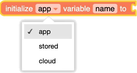 variables overview thunkable docs