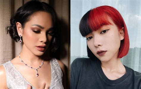 Foto Ini Deretan Gaya Artis Dengan Rambut Bob Terlihat Awet Muda