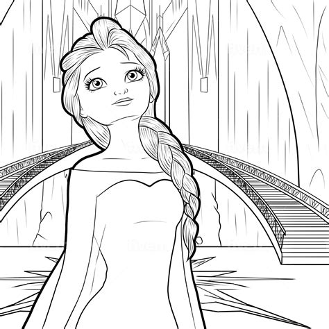 12 Elsa Coloring Pages For Little Frozen Fans Thetoyzone