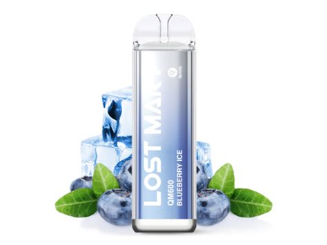 Lost Mary QM600 Blueberry Ice Blaubeere Eis E Shisha 20mg