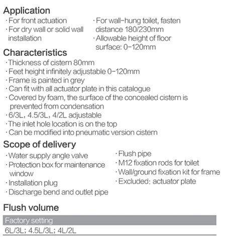 Hidden Cistern Fs1001 G Concealed Cistern With Hk170 Matte Chrome Silver Dual Push Buttons