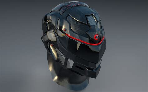 Futuristic Helmet