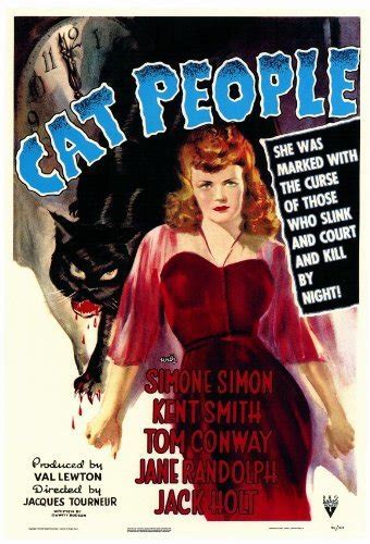 Cat People 1942 Simone Simon Tom Conway Kent Smith Jane