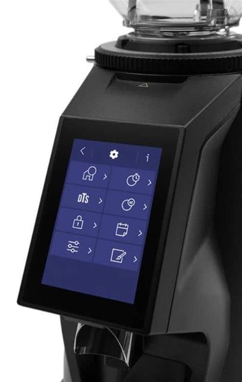 Macap Mi40 Touch Coffee Grinder Dynamic Interface Programmable Doses