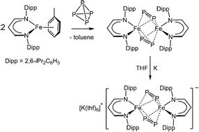 Reductive Cleavage Of P By Iron I Centres Synthesis And Structural
