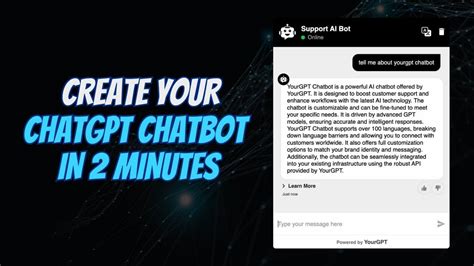 how to build a custom chat gpt chatbot in 2 minutes no code yourgpt