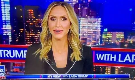Lara Trumps Big Fox Debut Backfires As Fans Say Plastic Surgery Left