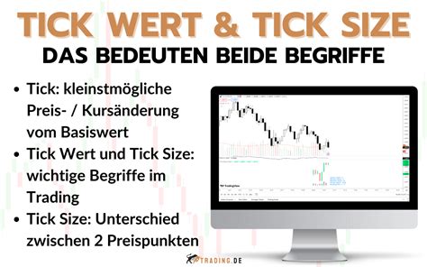 Tick Wert Tick Size einfach erklärt Beispiele