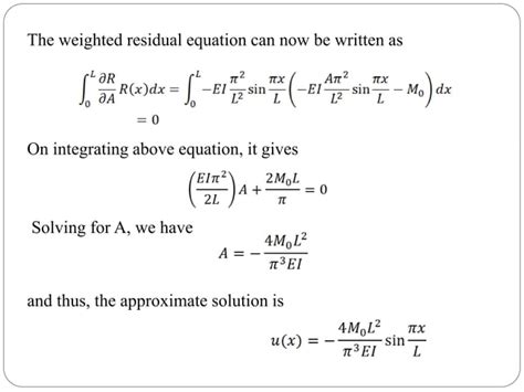 Least Squares Approach In Finite Element Method Pptx