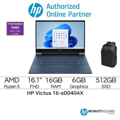 HP Victus 16 S0040AX 16 S1084AX 16 S1085AX R5 7640HS R5 8645HS 16GB 512SSD 16 1 RTX4050