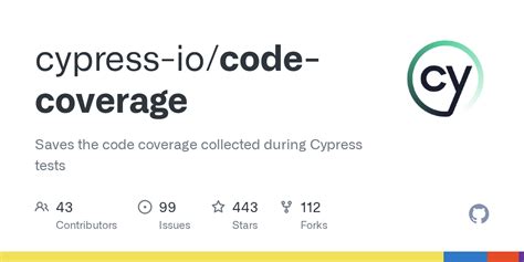 Github Cypress Iocode Coverage Saves The Code Coverage Collected During Cypress Tests