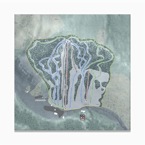 Mt Greylock Canvas Print By Mapsynergy Fy