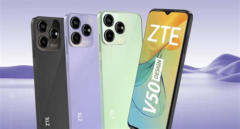 ZTE V50 Design Ficha técnica Lanzamiento Precio Características Full specs nnda