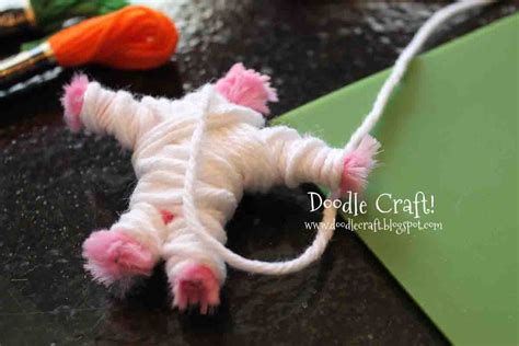 Make Your Own String Voodoo Dolls