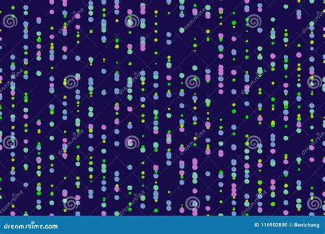 Color Abstract Twirl Circle Line Path Or Pattern Generative Art Background Illustration