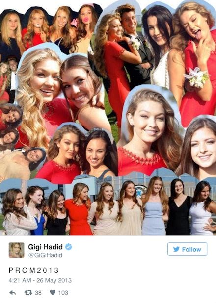 Gigi Hadids Prom Dress Was Much Cooler Than Yours Grazia